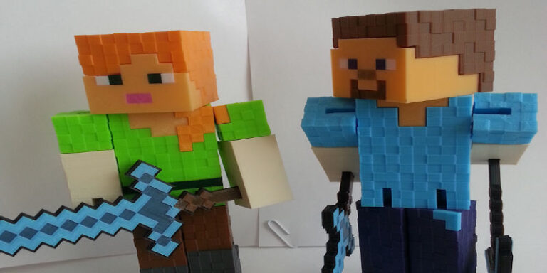 21+ Cool Minecraft 3D Prints STL Files (2024 Update) - 3DSourced